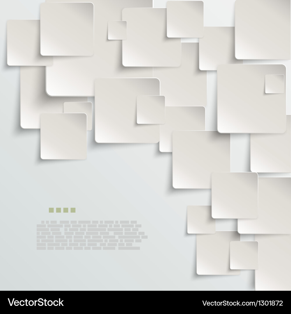 White paper abstract background Royalty Free Vector Image