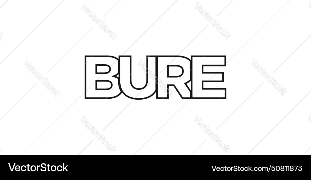 Bure in the ethiopia emblem design features Vector Image