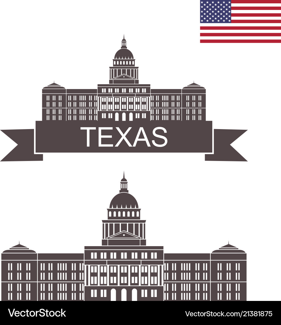 State of texas Royalty Free Vector Image - VectorStock