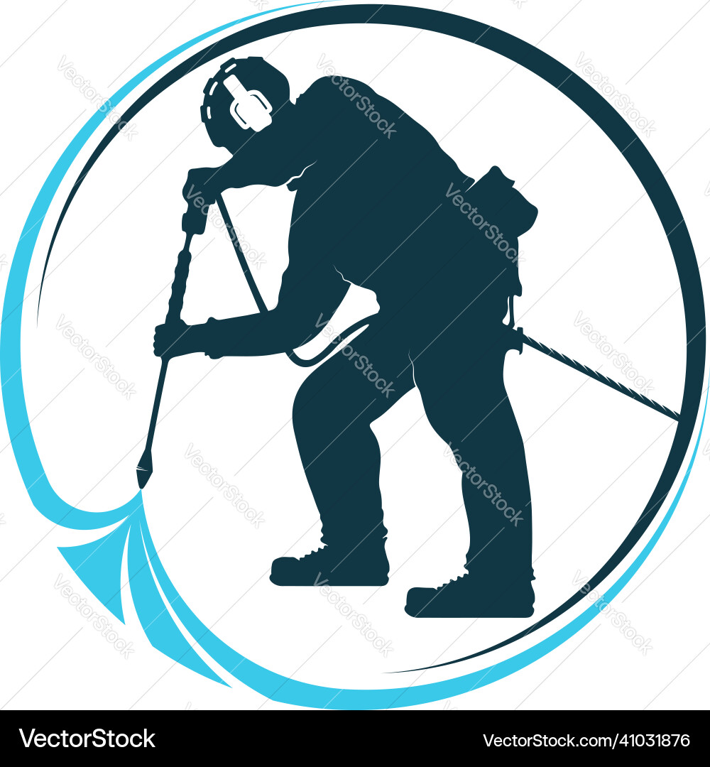 Man Washing Car Pressure Washer Vector Images (over 240)