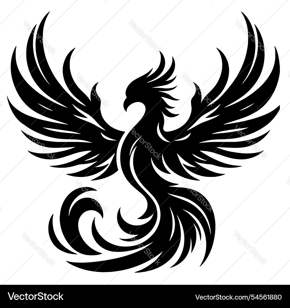 Beautiful Phoenix Bird Drawings Beautiful Abstract And Colorful Bird