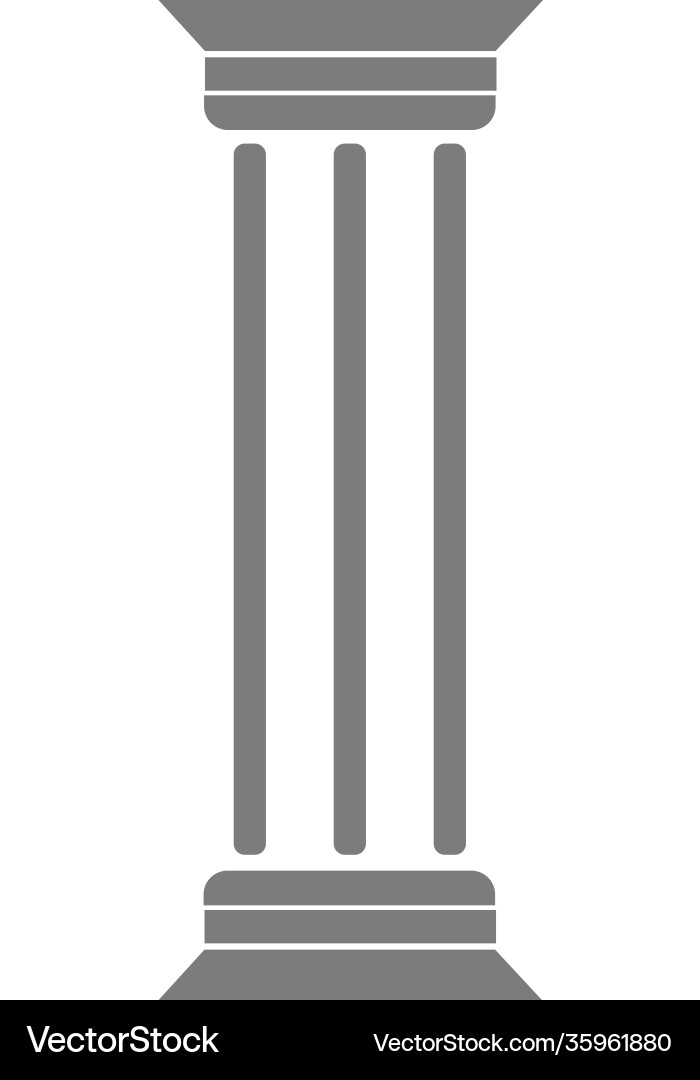 Pillar Royalty Free Vector Image - VectorStock