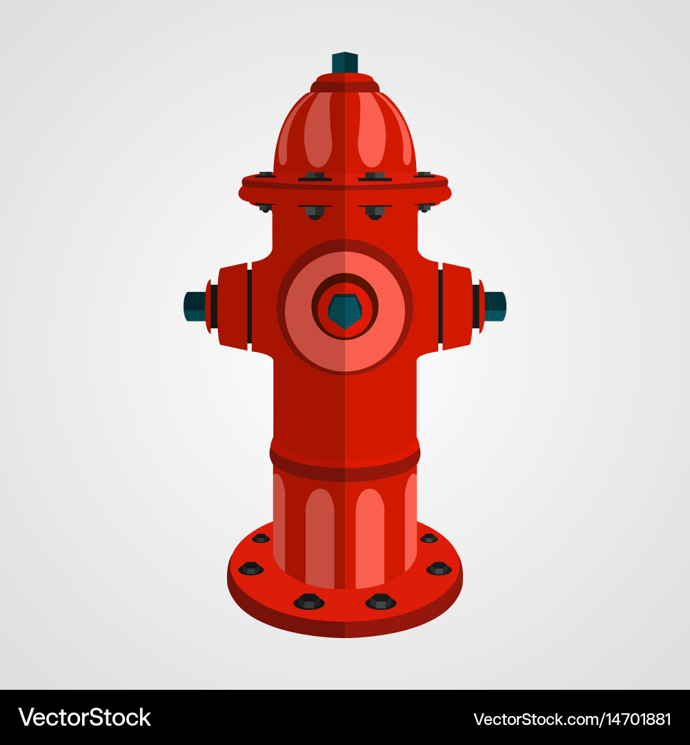 Fire hydrant cartoon Royalty Free Vector Image
