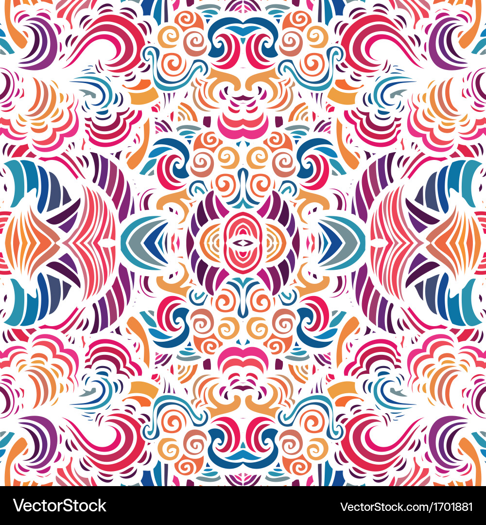 Mosaic Seamless Muster Lizenzfreies Vektorbild