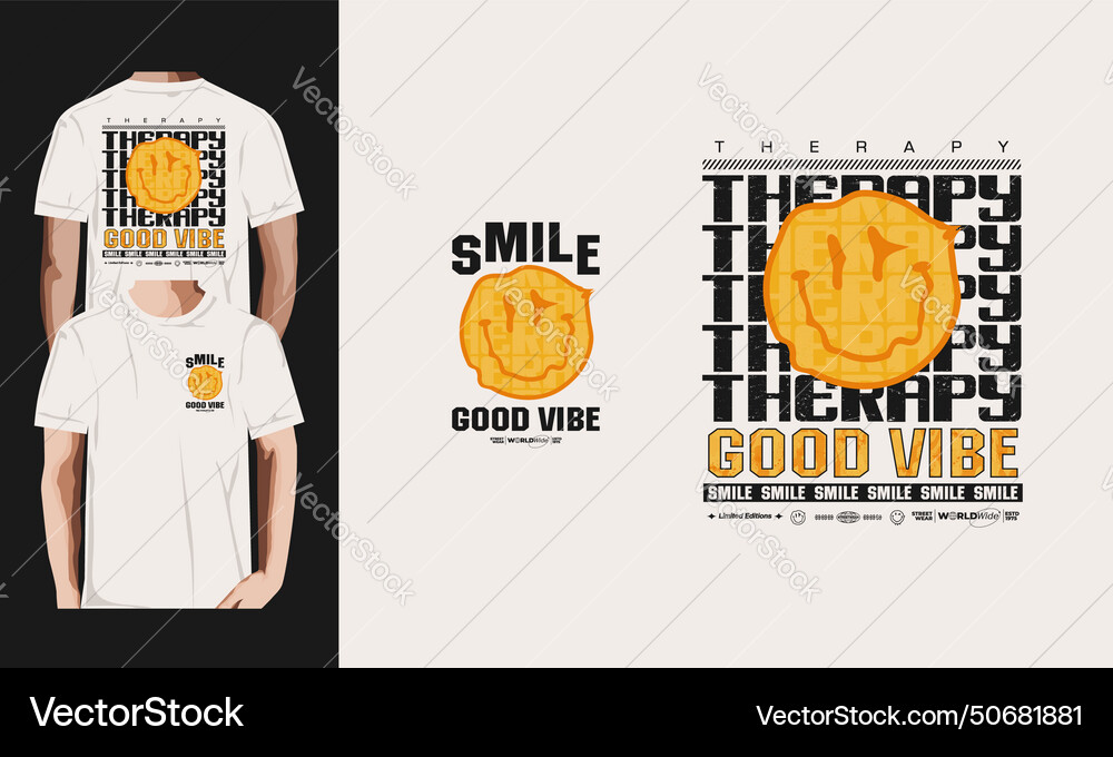 Urban Smiley Quote Royalty Free Vector Image - VectorStock