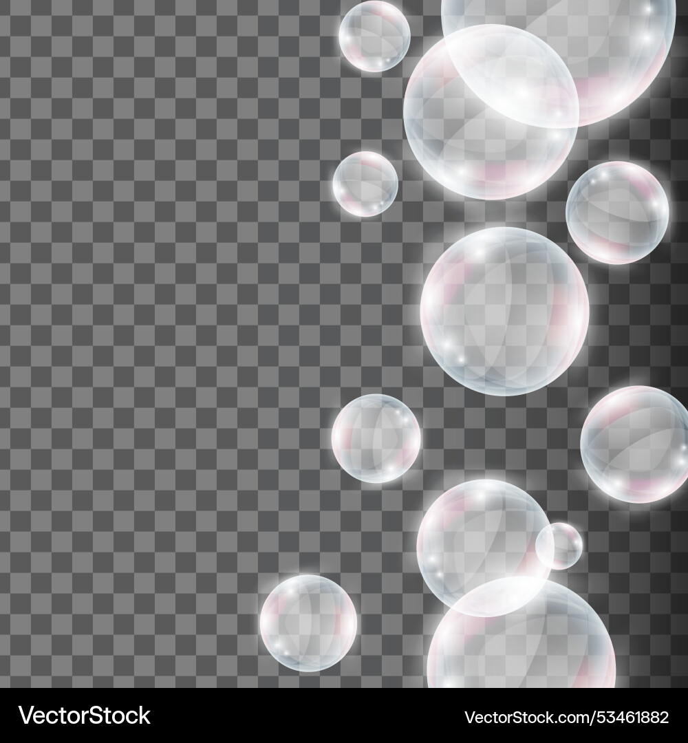 Colorful bubbles Royalty Free Vector Image - VectorStock