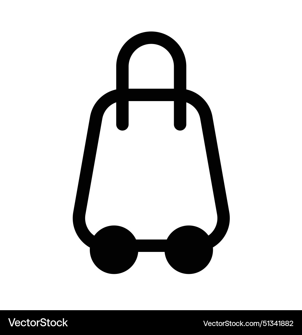 Shopping bag and cart icon for e-commerce reta Vector Image