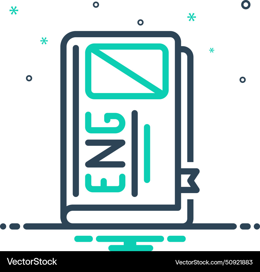 English Royalty Free Vector Image - VectorStock