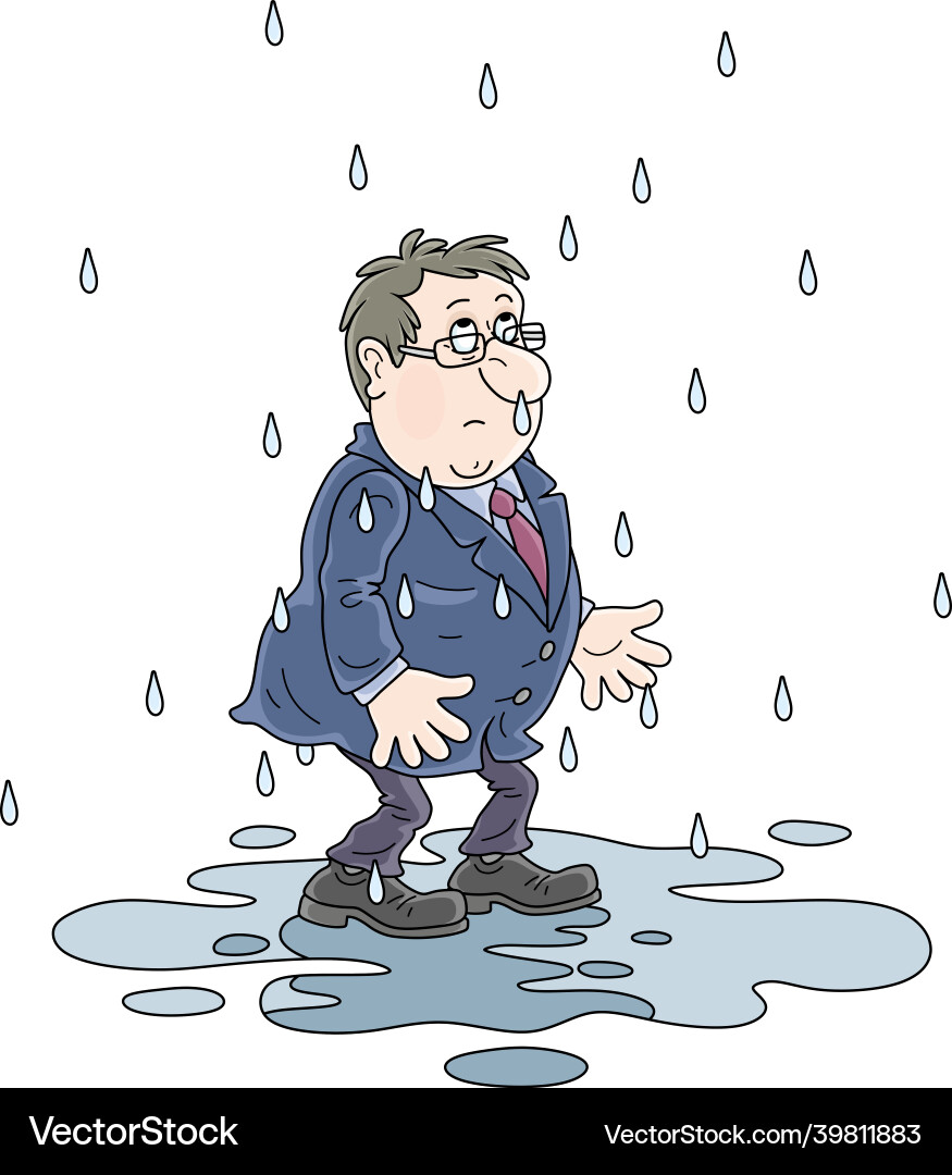 Soaking Wet Person