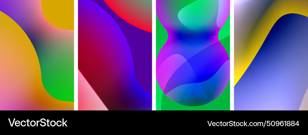 Abstract colors backgrounds Royalty Free Vector Image