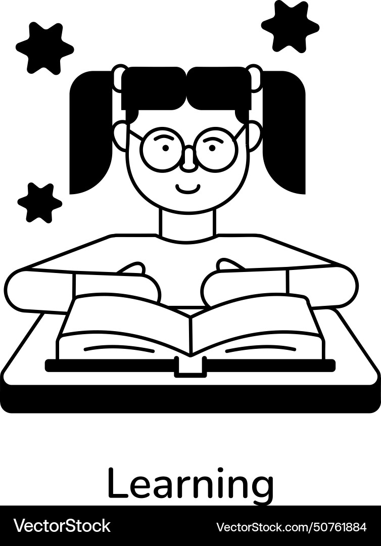 Learning Royalty Free Vector Image - VectorStock