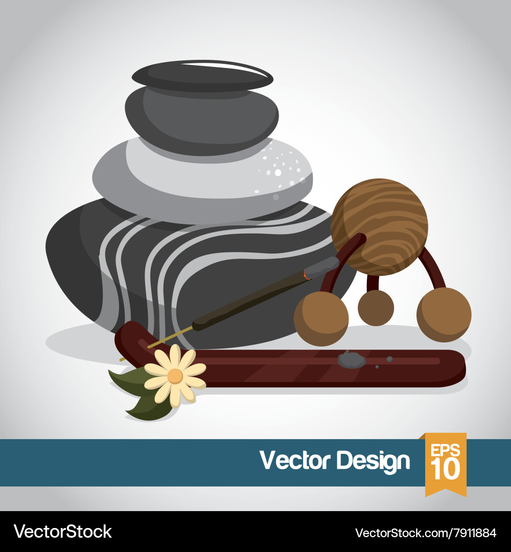 Spa center design Royalty Free Vector Image - VectorStock