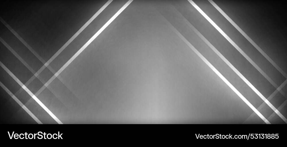 Neon glowing circle rays light round lines Vector Image