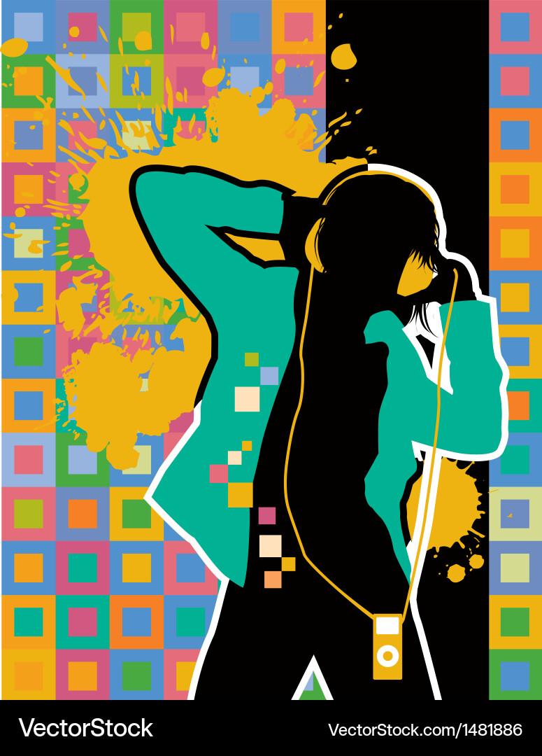 Dj party Royalty Free Vector Image - VectorStock