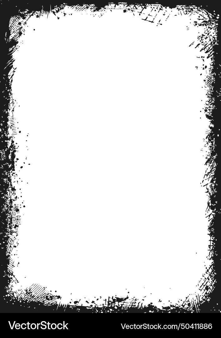 Grunge Textured Frame Royalty Free Vector Image