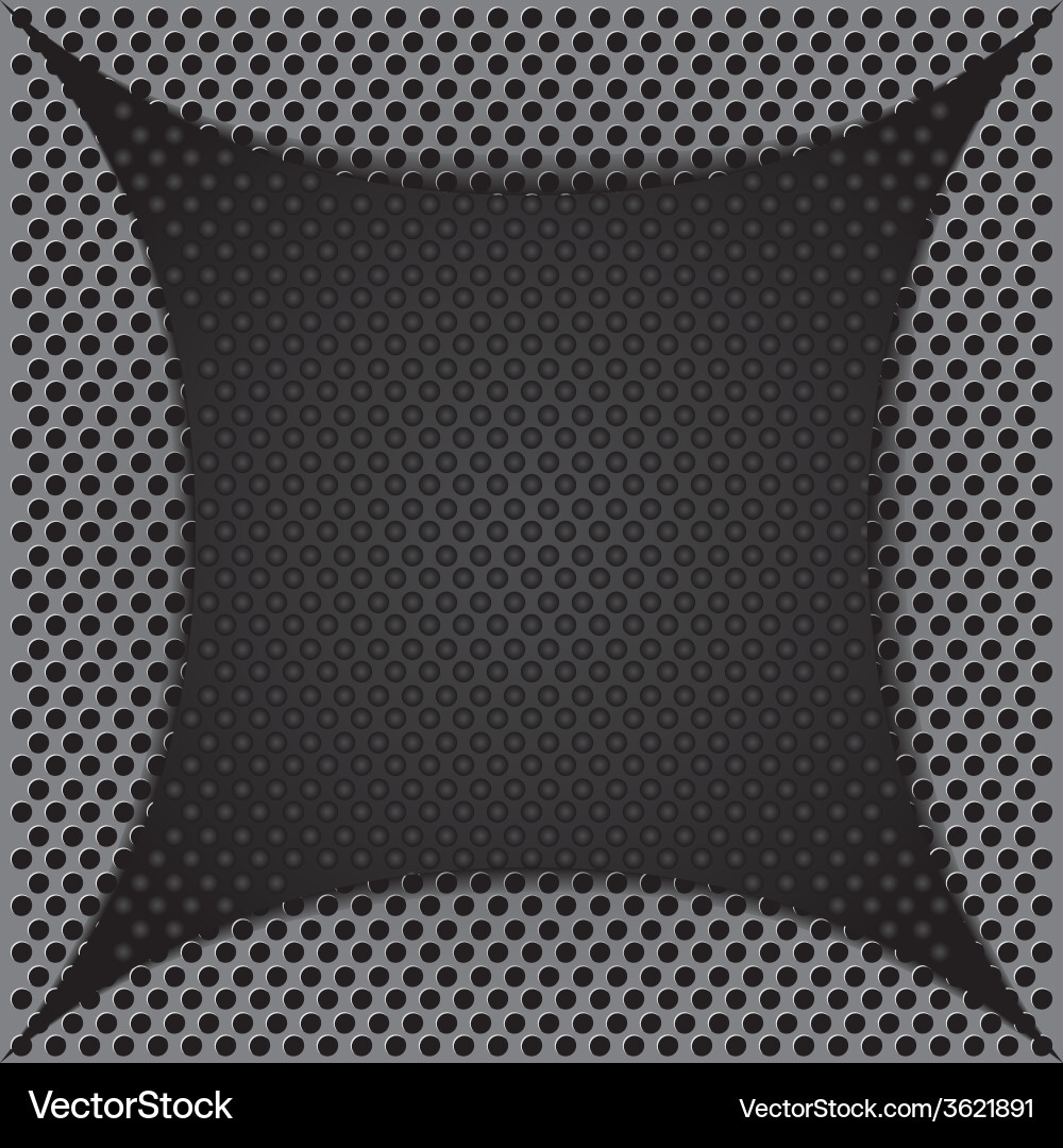 Abstract dotted metal design – Royalty-Free Vector | VectorStock