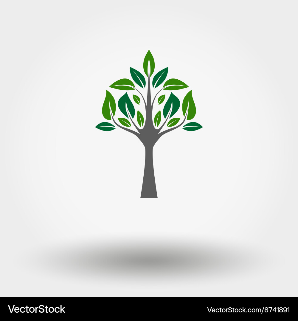 Baum Icon Lizenzfreies Vektorbild - VectorStock