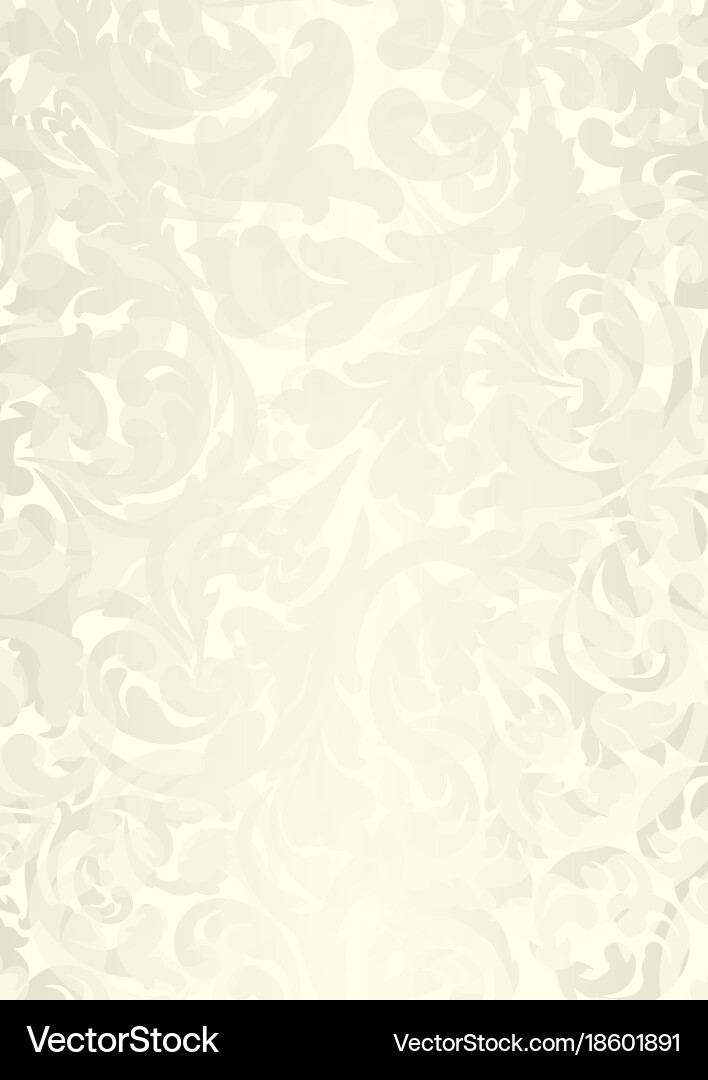 Vintage background with floral abstract pattern Vector Image