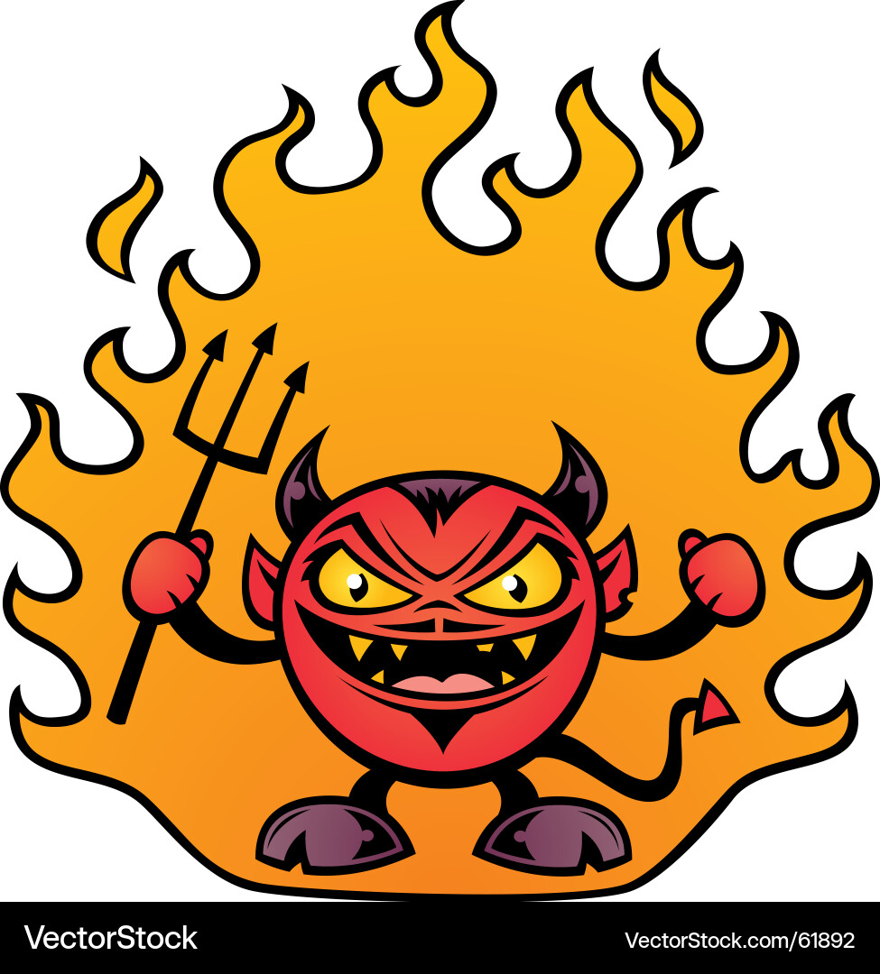 Fat Devil Vector Images (over 230)