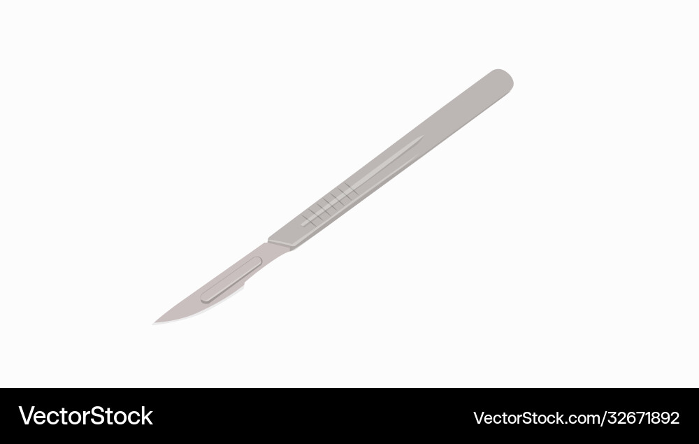 Scalpel Royalty Free Vector Image - VectorStock