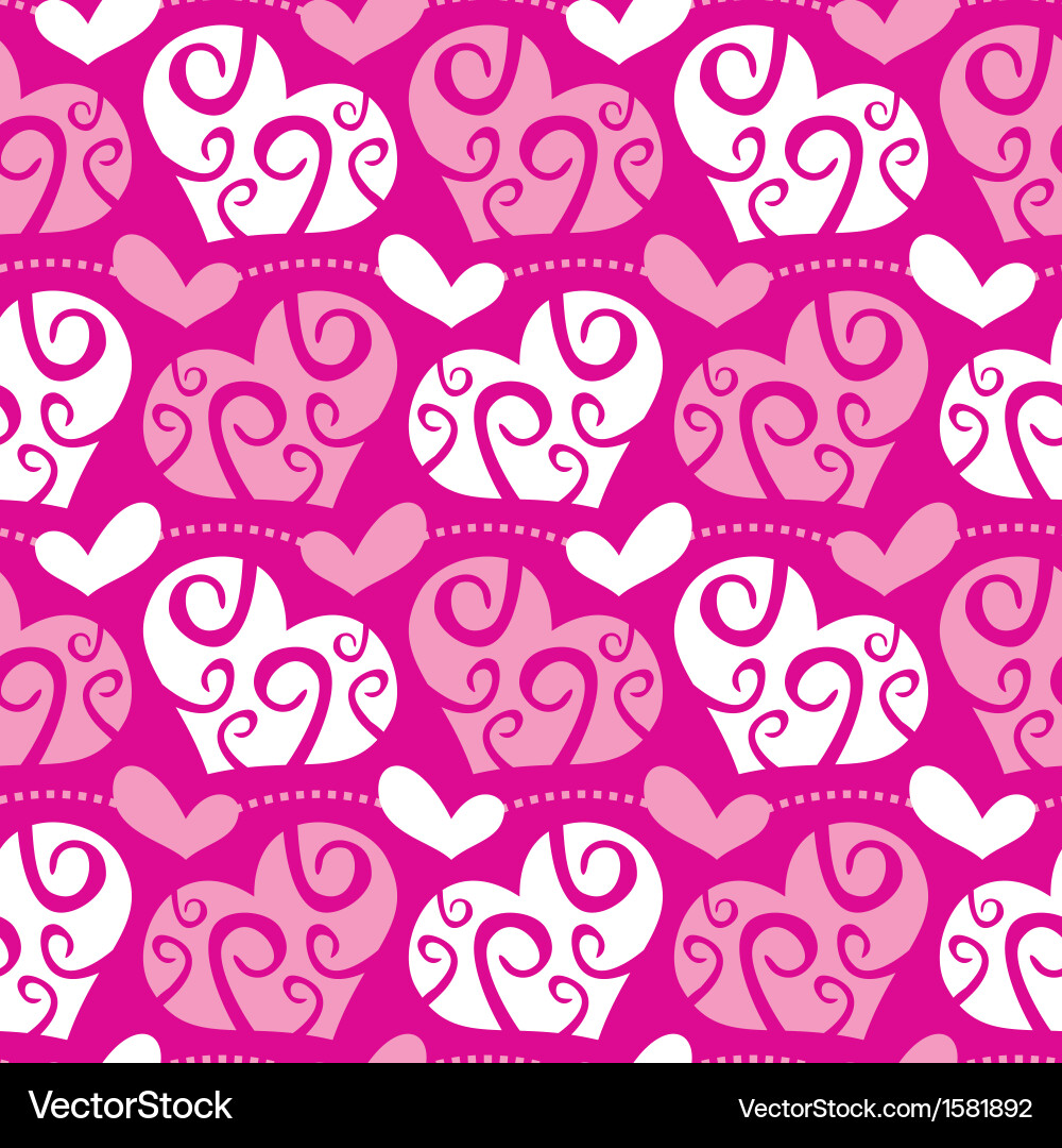 Seamless love pattern Royalty Free Vector Image