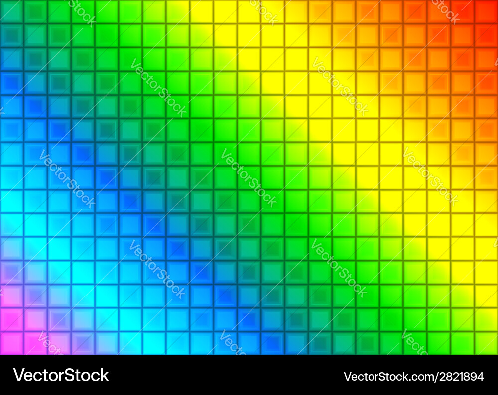 Colorful Gradient Rectangle Background Royalty Free Vector