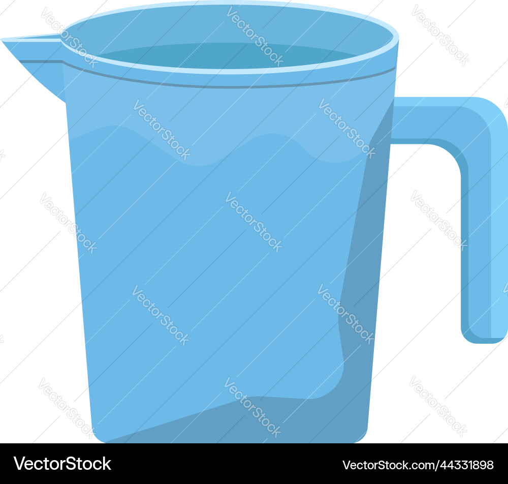 Bathing mug on a white background Royalty Free Vector Image