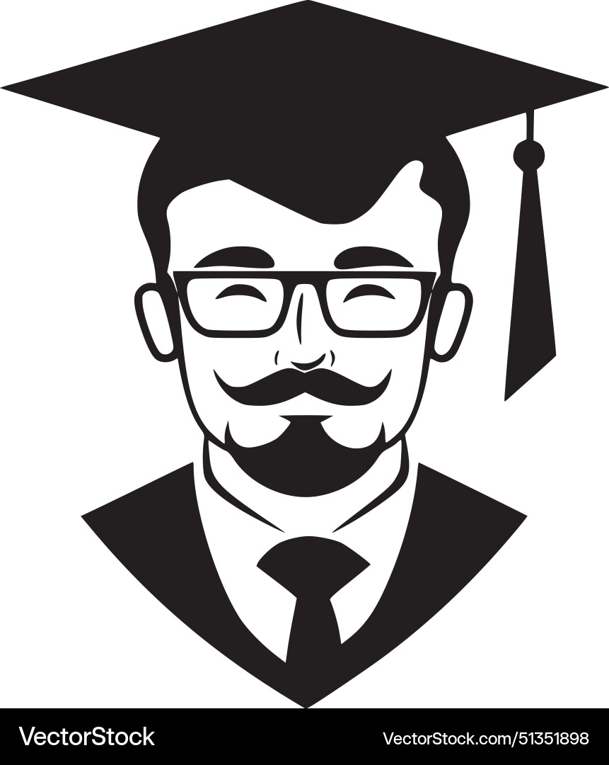 Grad - minimalist and simple silhouette Royalty Free Vector