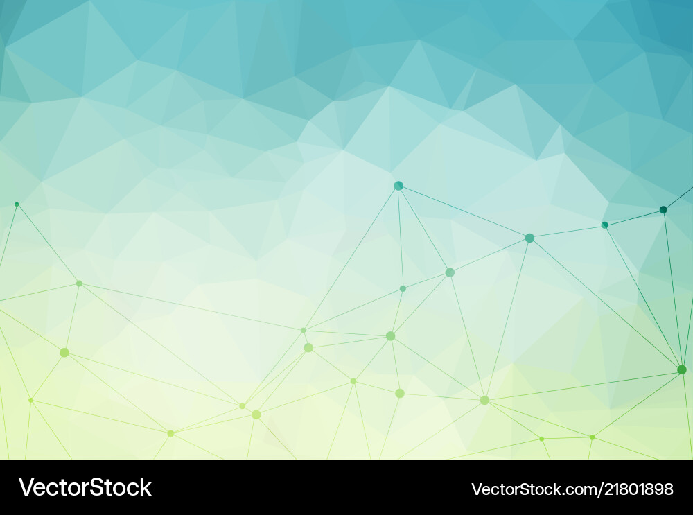 Light blue polygonal background Royalty Free Vector Image