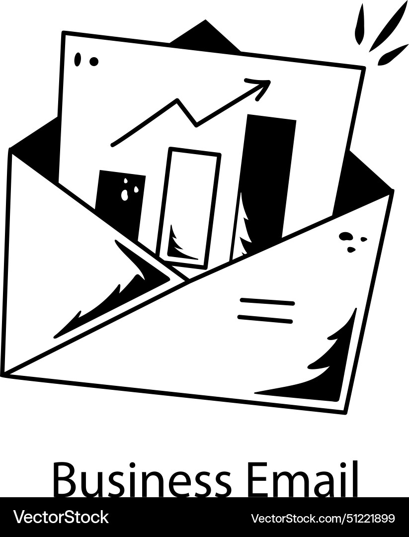 Business email Royalty Free Vector Image - VectorStock