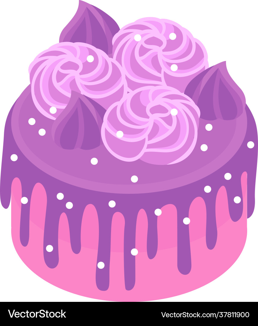 Cake Royalty Free Vector Image - VectorStock