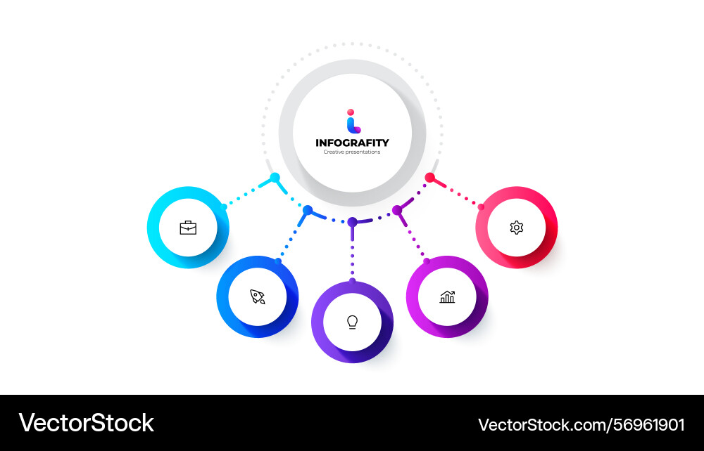 A visually appealing infographic design with a Vector Image