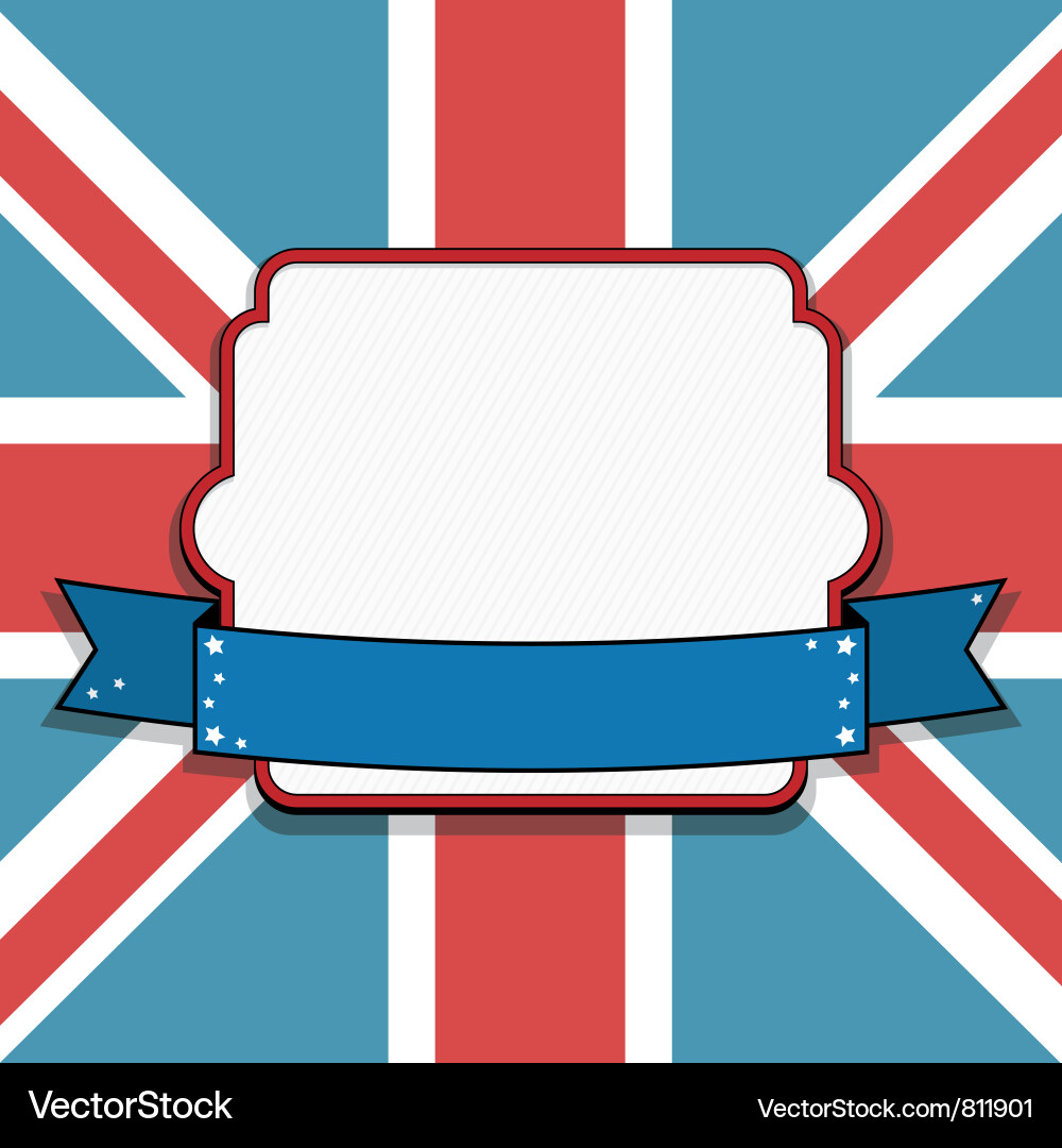 Union Jack Frame Royalty Free Vector Image - VectorStock