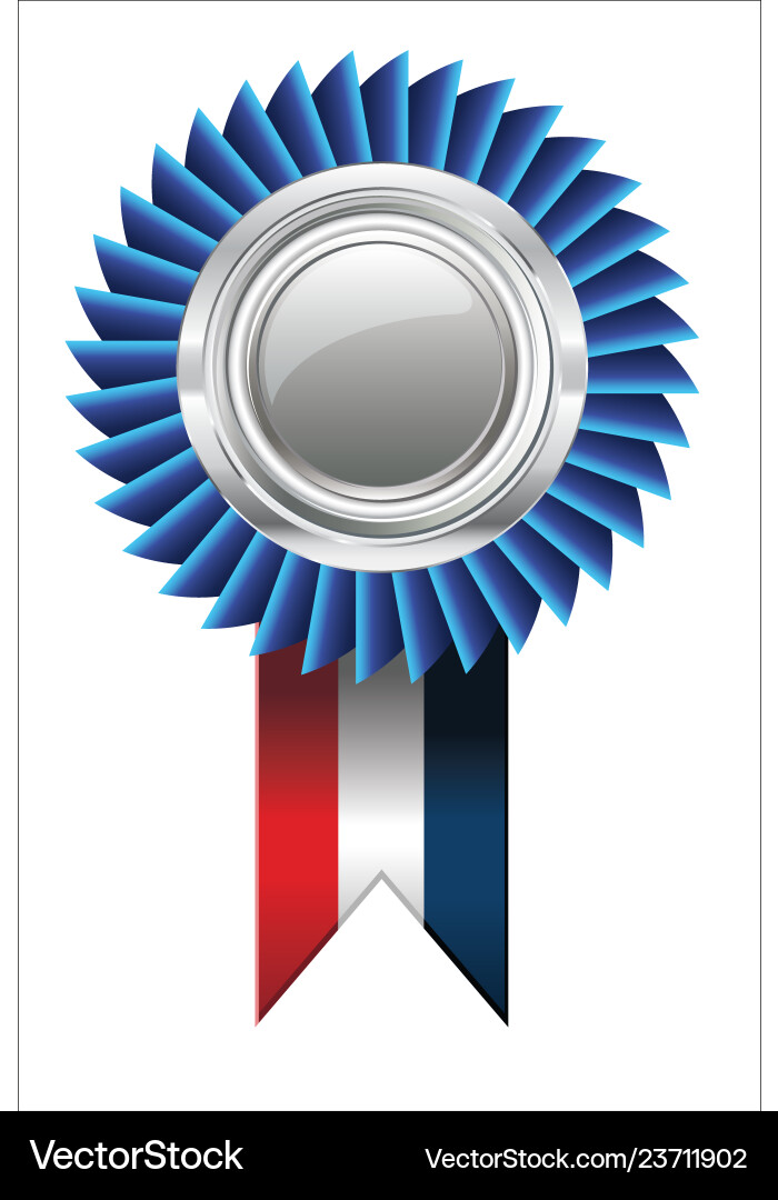 Colorful badge Royalty Free Vector Image - VectorStock