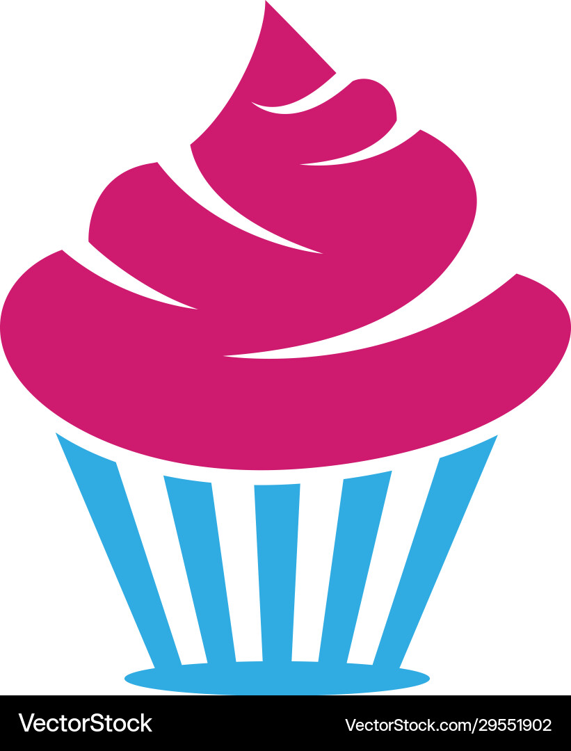 Cupcake Vector Logo