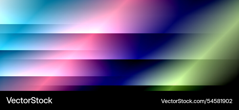 Dynamic shadow lines with gradient colors Vector Image