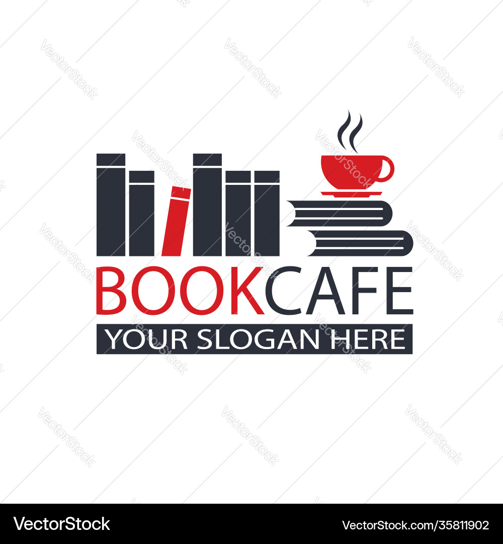 Literary Cafe Icon Royalty Free Vector Image - VectorStock