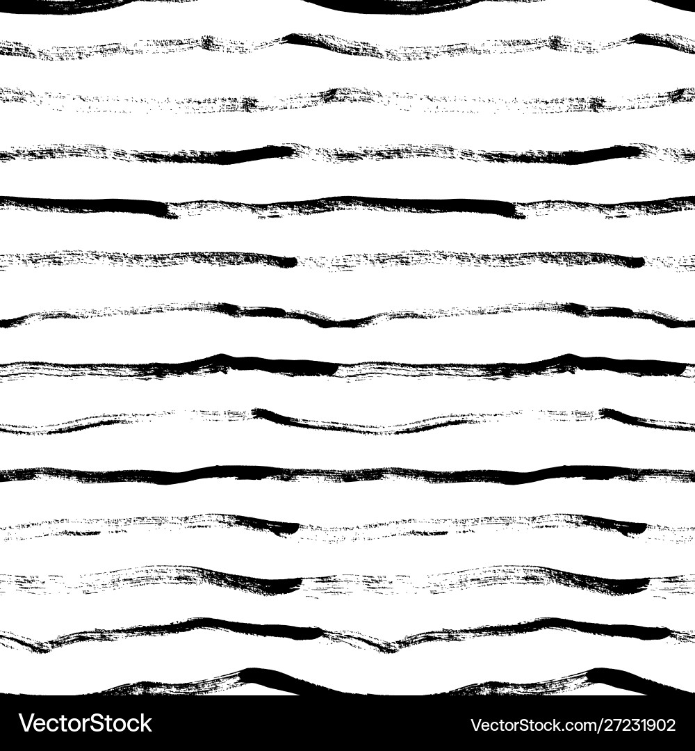 Seamless pattern with doodle lines Royalty Free Vector Image
