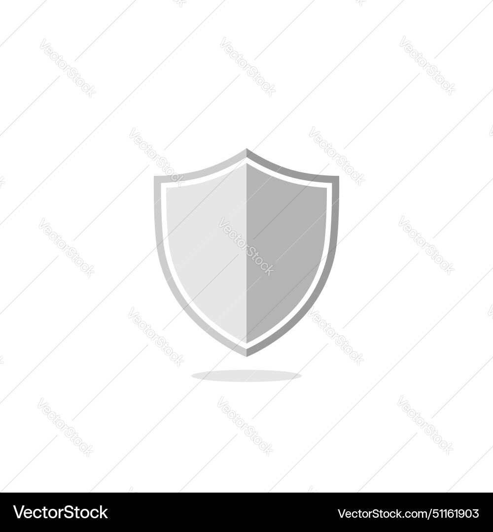 Protection shield icon Royalty Free Vector Image