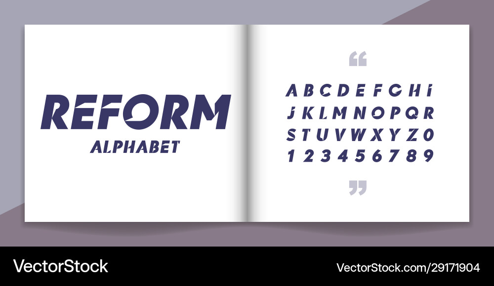Modern font and alphabet set lettering design Vector Image