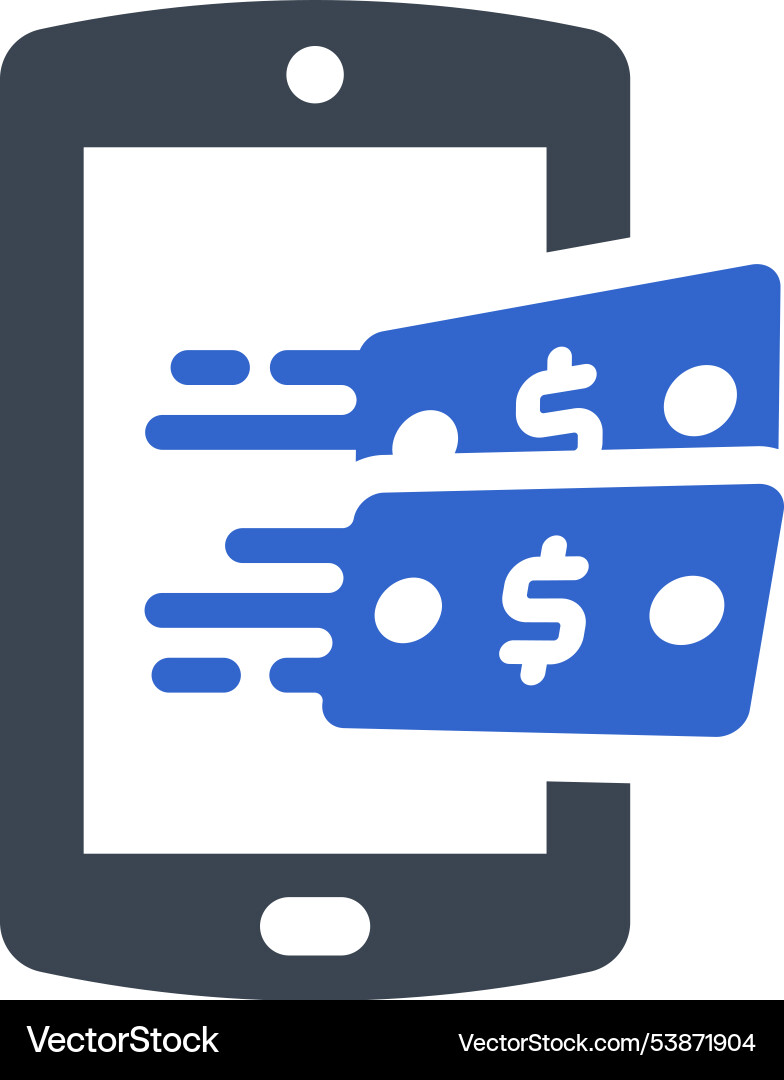 Payment send icon Royalty Free Vector Image - VectorStock