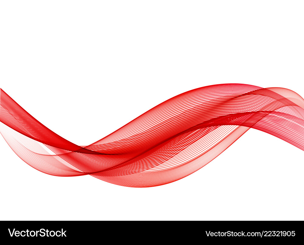 Abstract Smooth Wave Background Royalty Free Vector Image