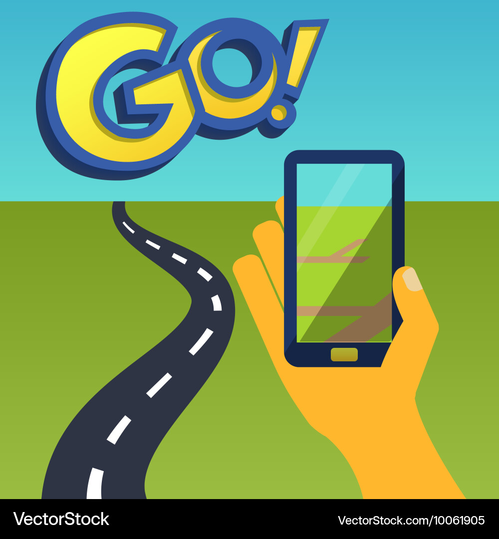 Smartphone game 1 Royalty Free Vector Image - VectorStock