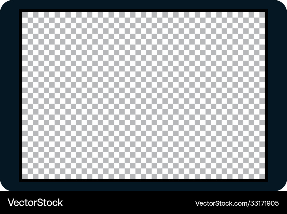 Tablet device technology on white background Vector Image
