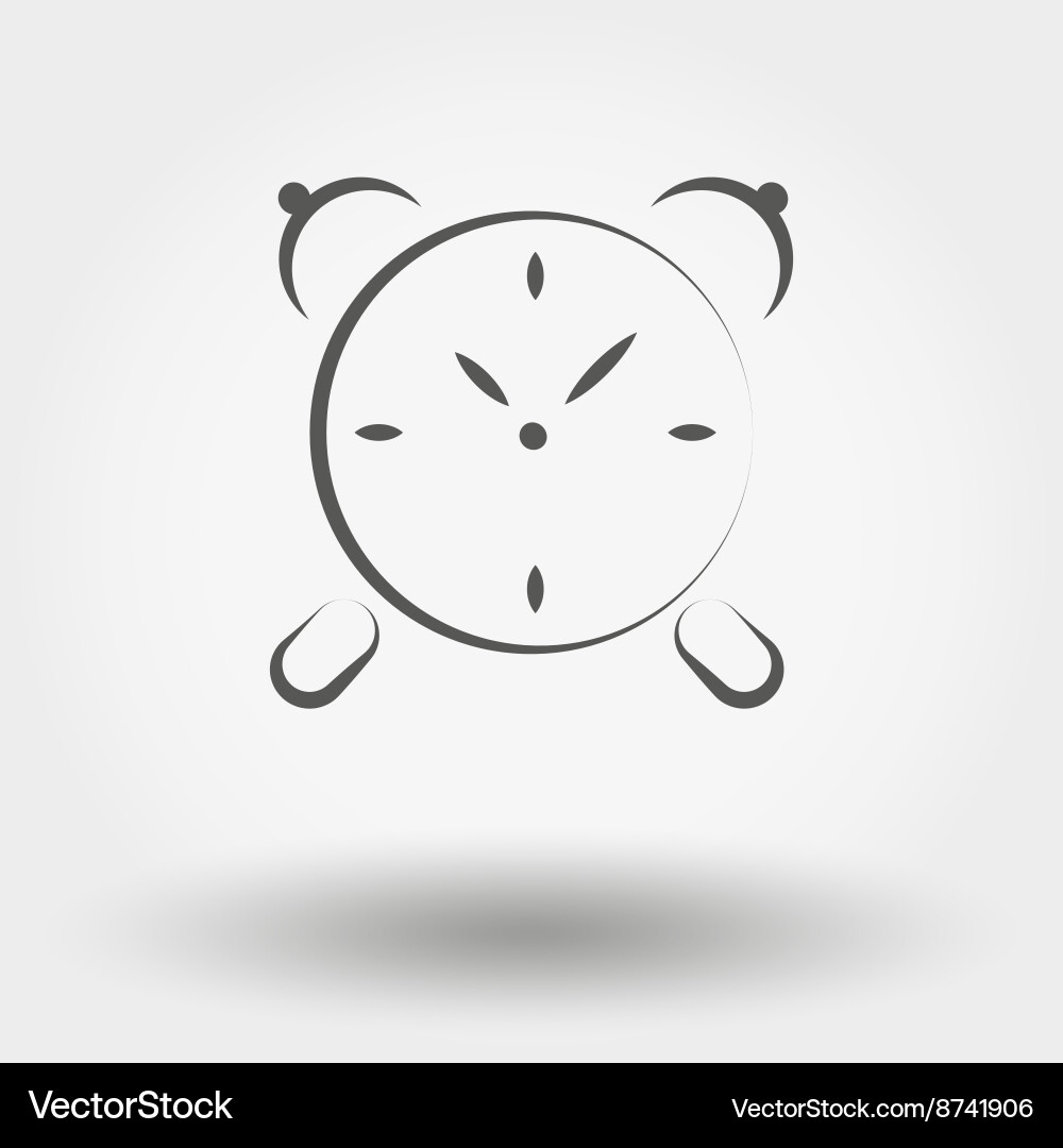 Alarm clock Royalty Free Vector Image - VectorStock