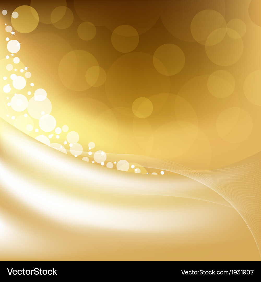 Golden background Royalty Free Vector Image - VectorStock
