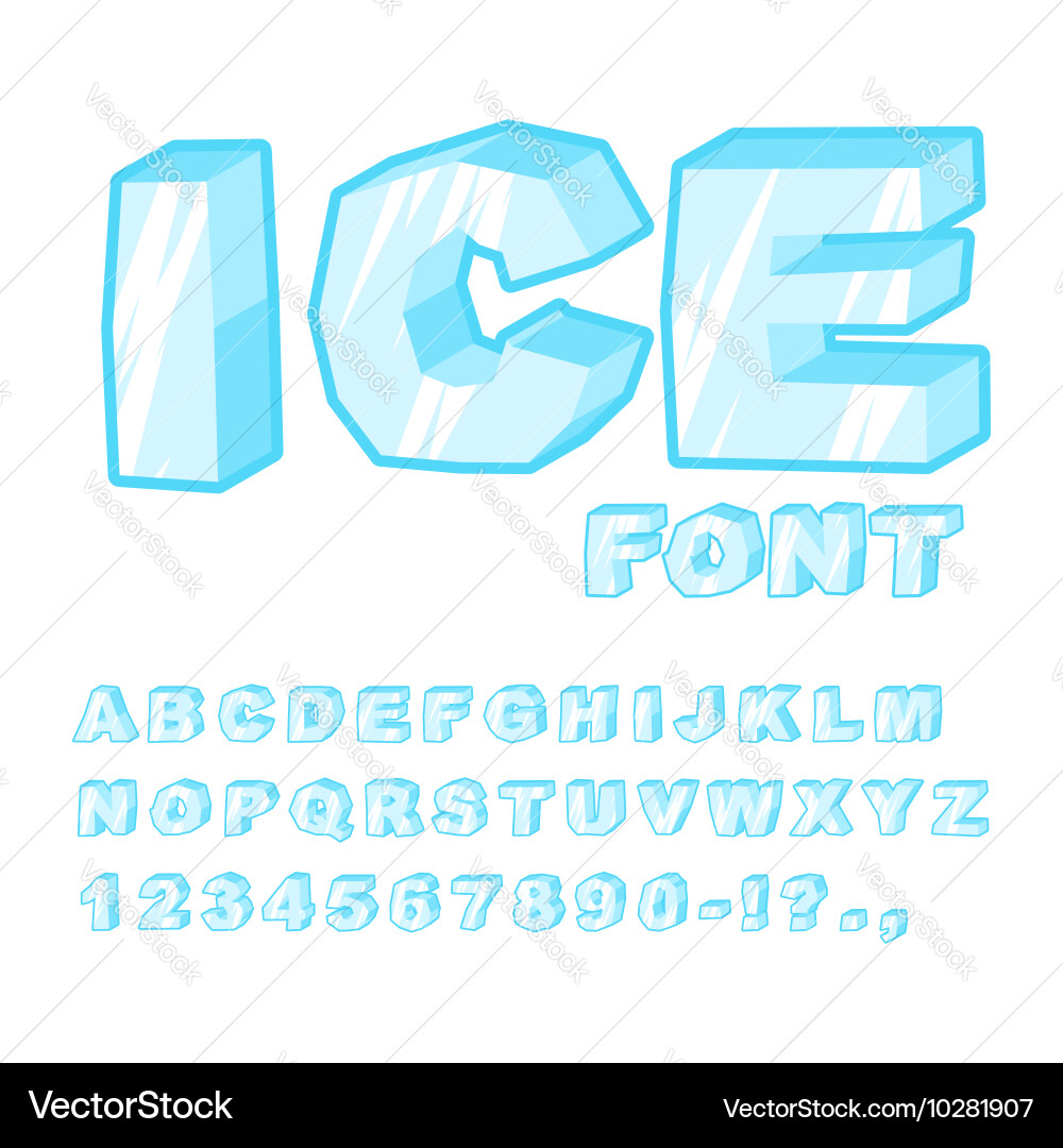 Ice Cold Letter Fonts 40+ Best Snow Font (FREE / Premium) 2024