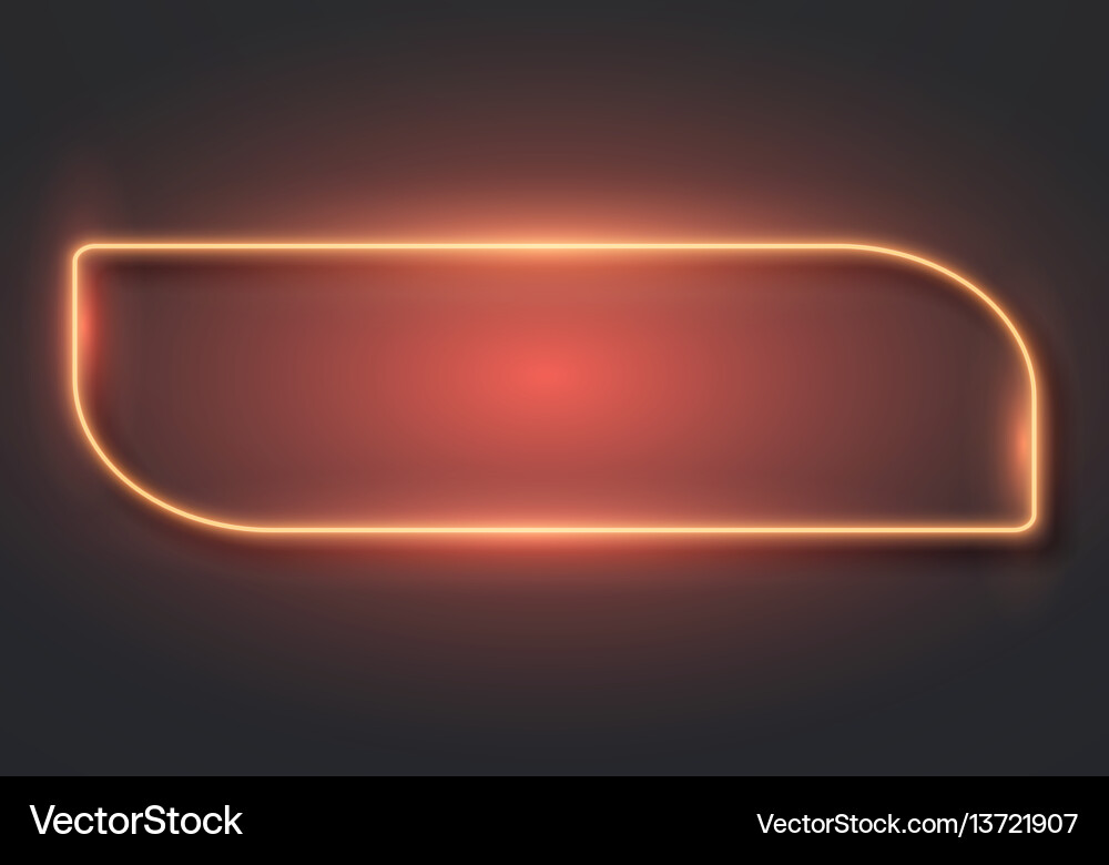 Retro Neon Banner Royalty Free Vector Image - VectorStock