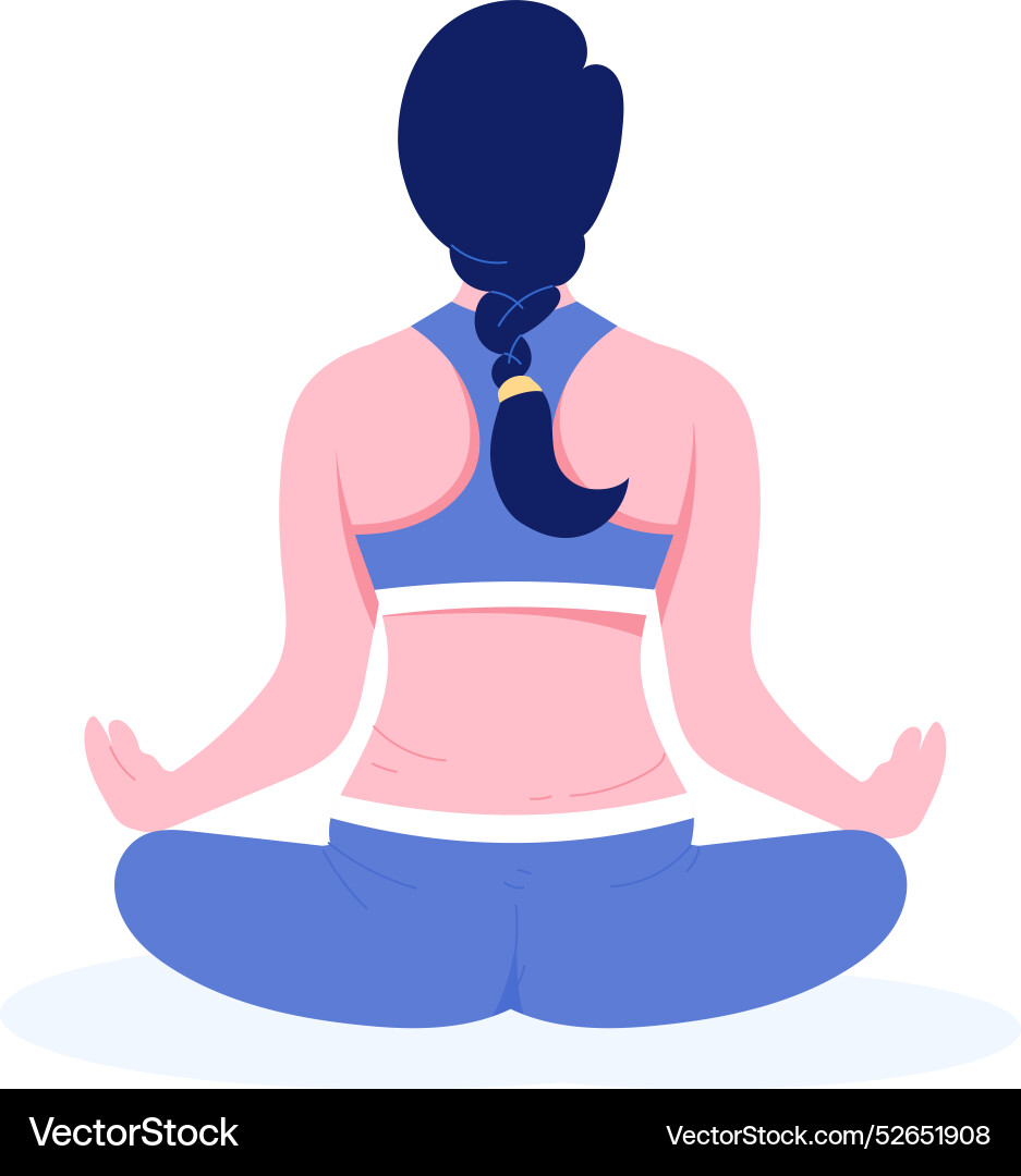 Yoga Royalty Free Vector Image - VectorStock