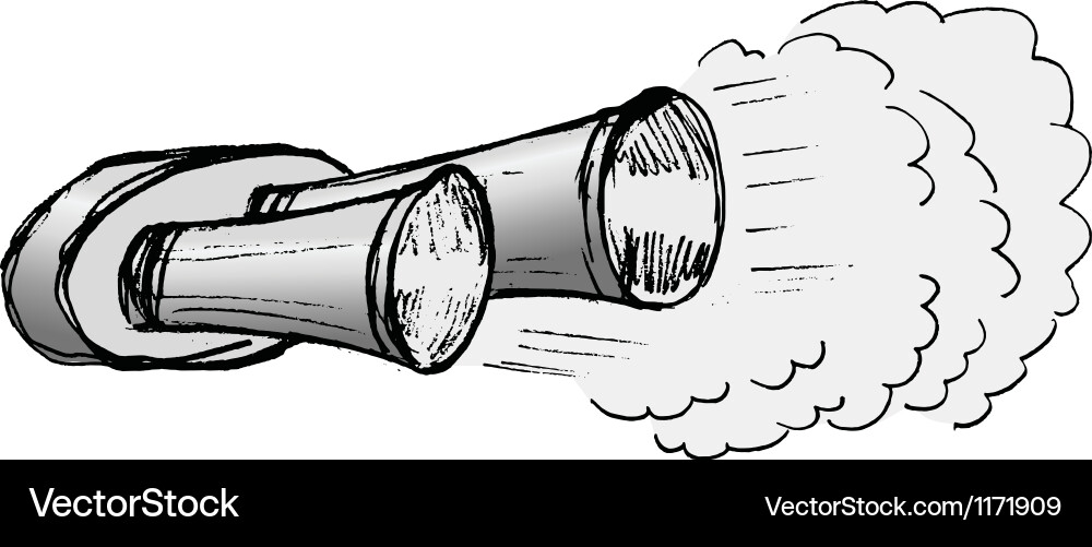 Car exhaust pipe Royalty Free Vector Image - VectorStock